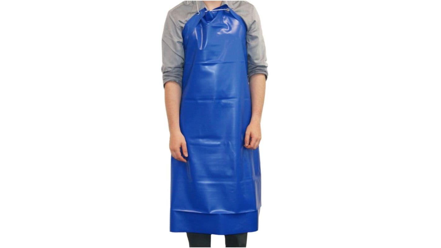 A0241 | RS PRO Blue Reusable PVC Apron, 48in | RS