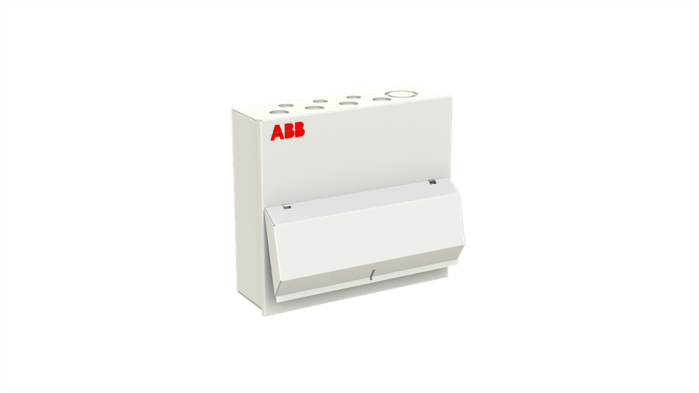 1SKB106142C2001 | ABB 6 Way Split Load Steel Consumer Unit, IP41 | RS