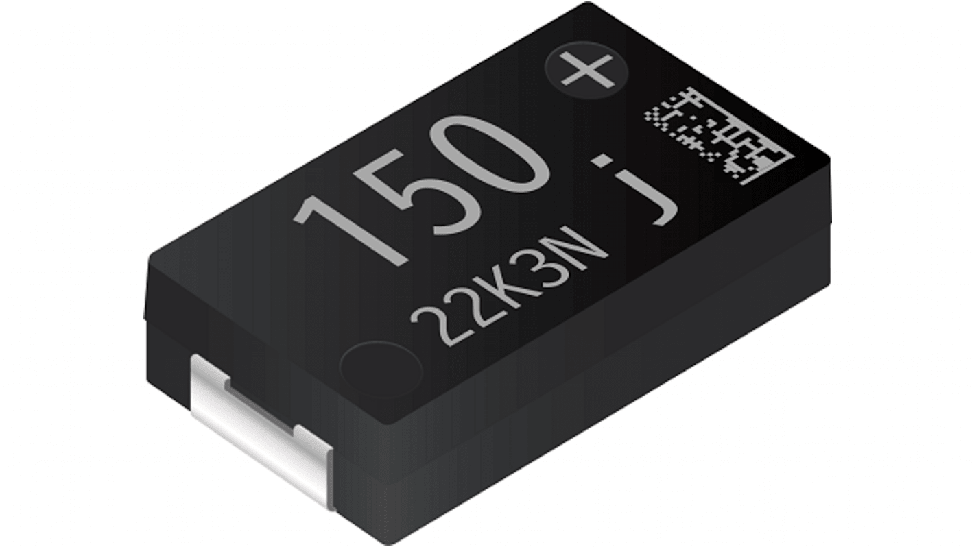 EEFJX0G181RF | SP Cap JX Series 4V 180uF 125°C 3000h | RS