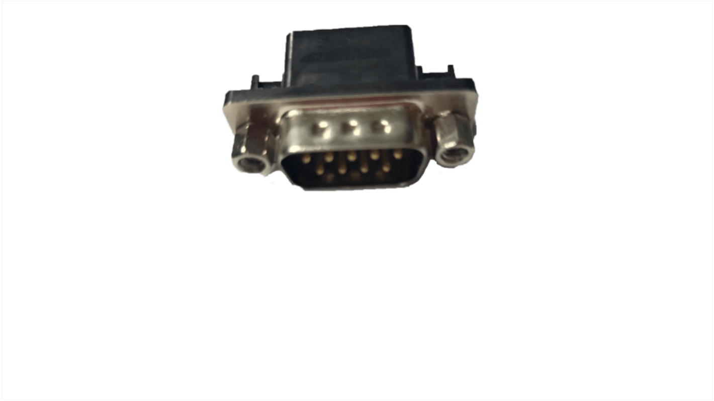 RS PRO 9 Way Right Angle Panel Mount D-sub Connector Plug, 2.77mm Pitch ...