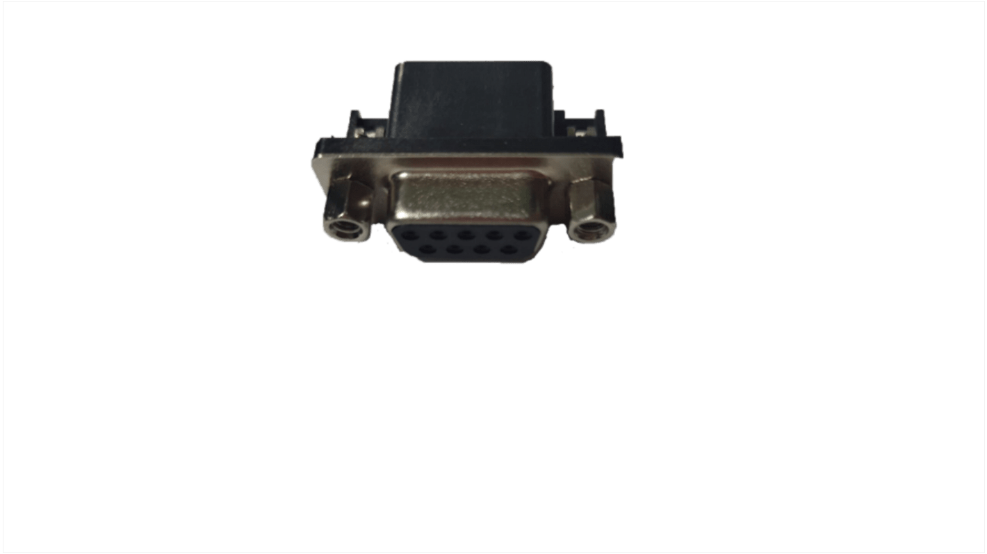 RS PRO 9 Way Right Angle Panel Mount D-sub Connector Plug, 2.77mm Pitch ...