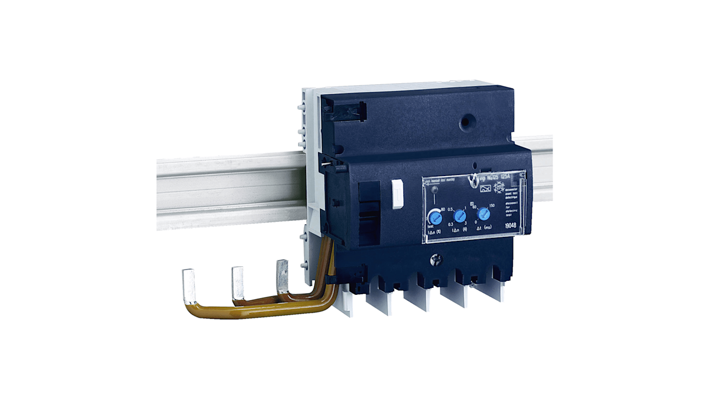 19045 | Schneider Electric NG125 RCCB, 125A, 4 Pole, 300mA, Type A, 230 ...