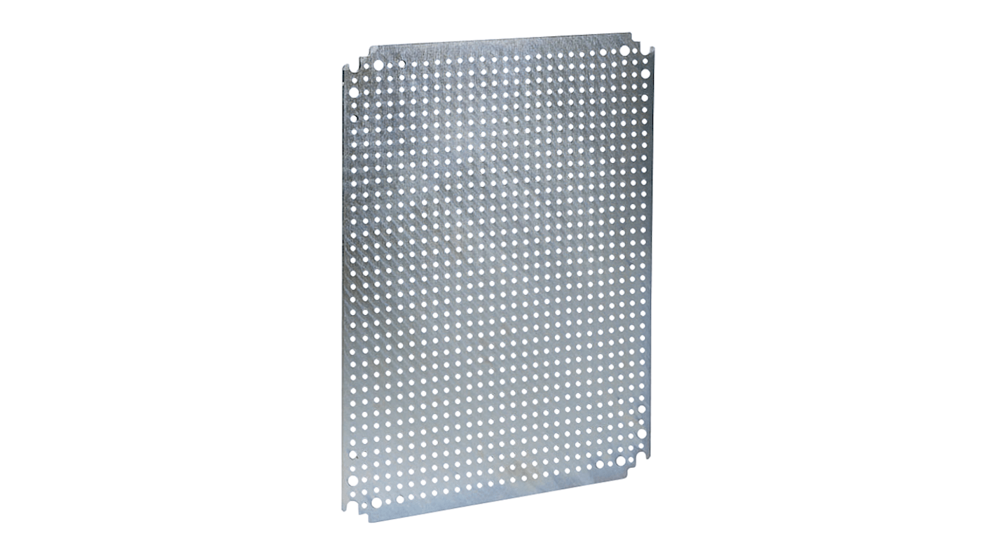 NSYMF55 | Schneider Electric Galvanised Steel Perforated Mounting Plate ...