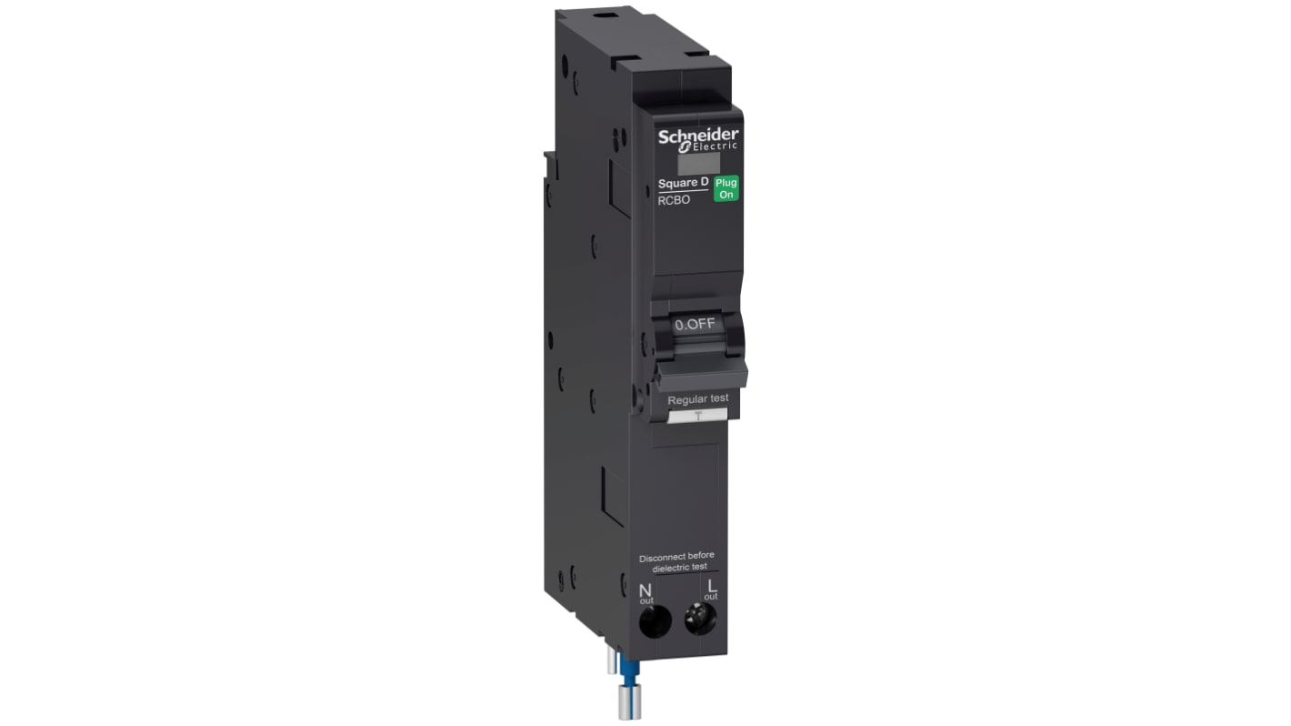 QO132B10RCBO30F | Schneider Electric RCBO, 32A Current Rating, 1P Poles ...