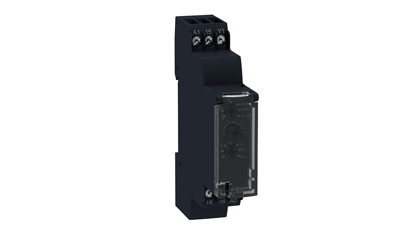 RE17RMMU | Schneider Electric Harmony Time Series DIN Rail Mount Timer ...