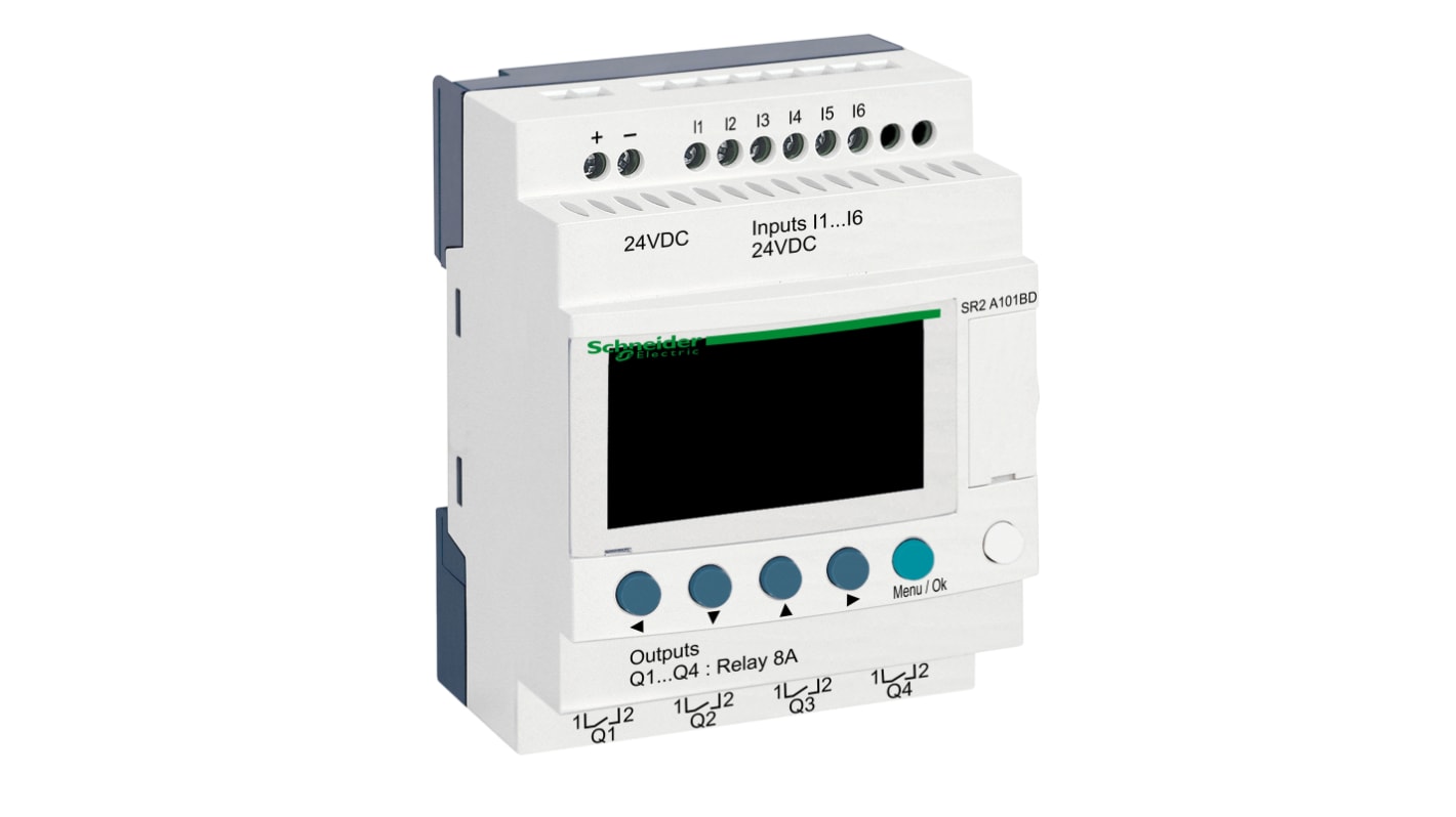SR2A101BD | Schneider Electric Zelio Logic Series Logic Module, Relay ...