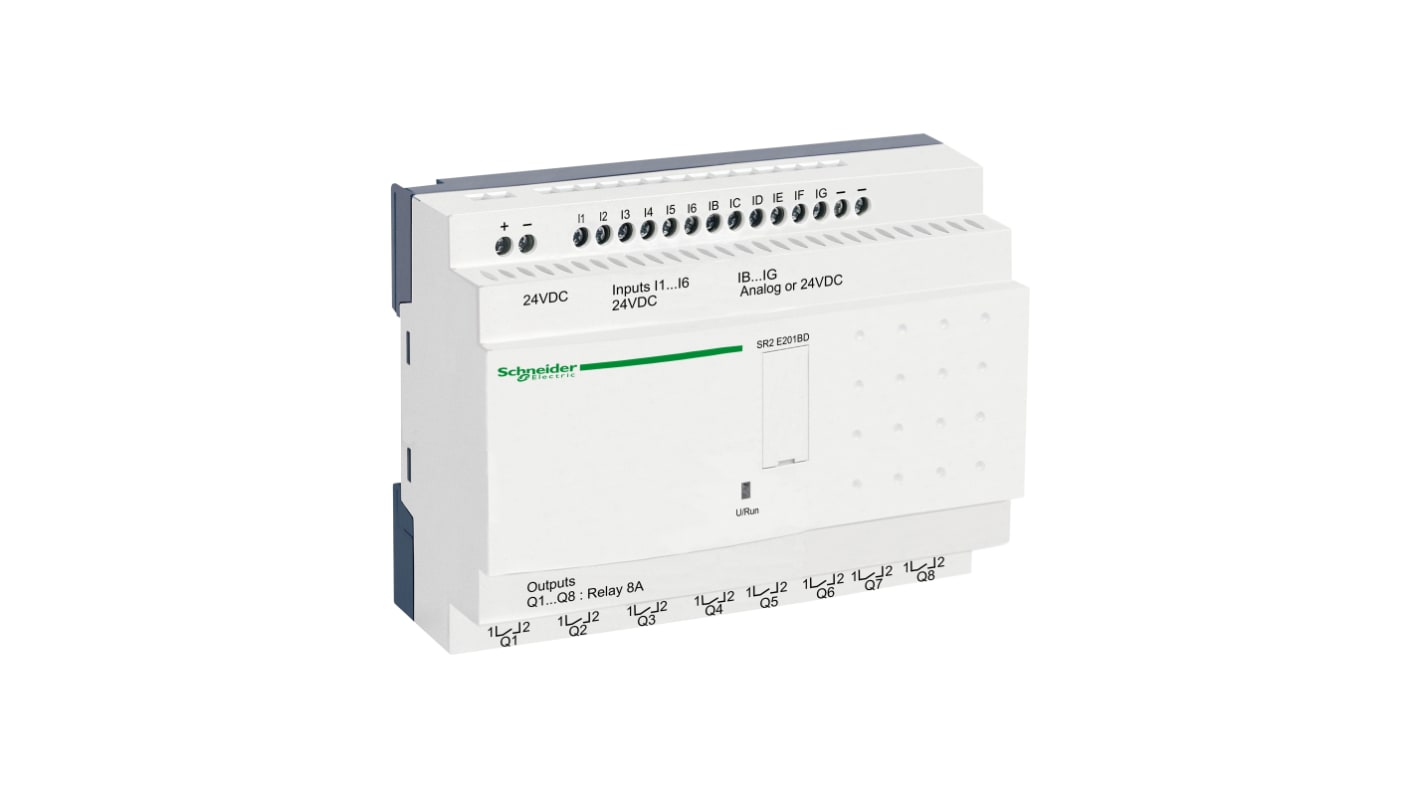 SR2E201BD | Schneider Electric Zelio Logic Series Logic Module, Relay ...