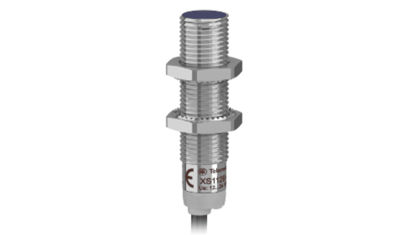 XS112BHPBL2 | Telemecanique Sensors Inductive Barrel-Style Inductive Proximity Sensor, M12 x 1 ...