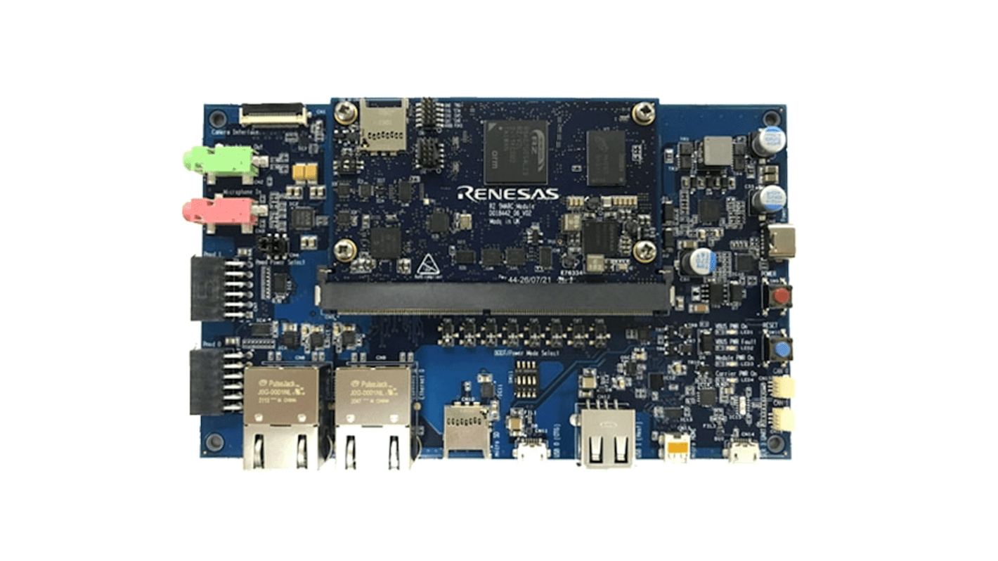 Renesas Electronics RZ/V2L Evaluation Board Kit 64 bit ARM Evaluation ...