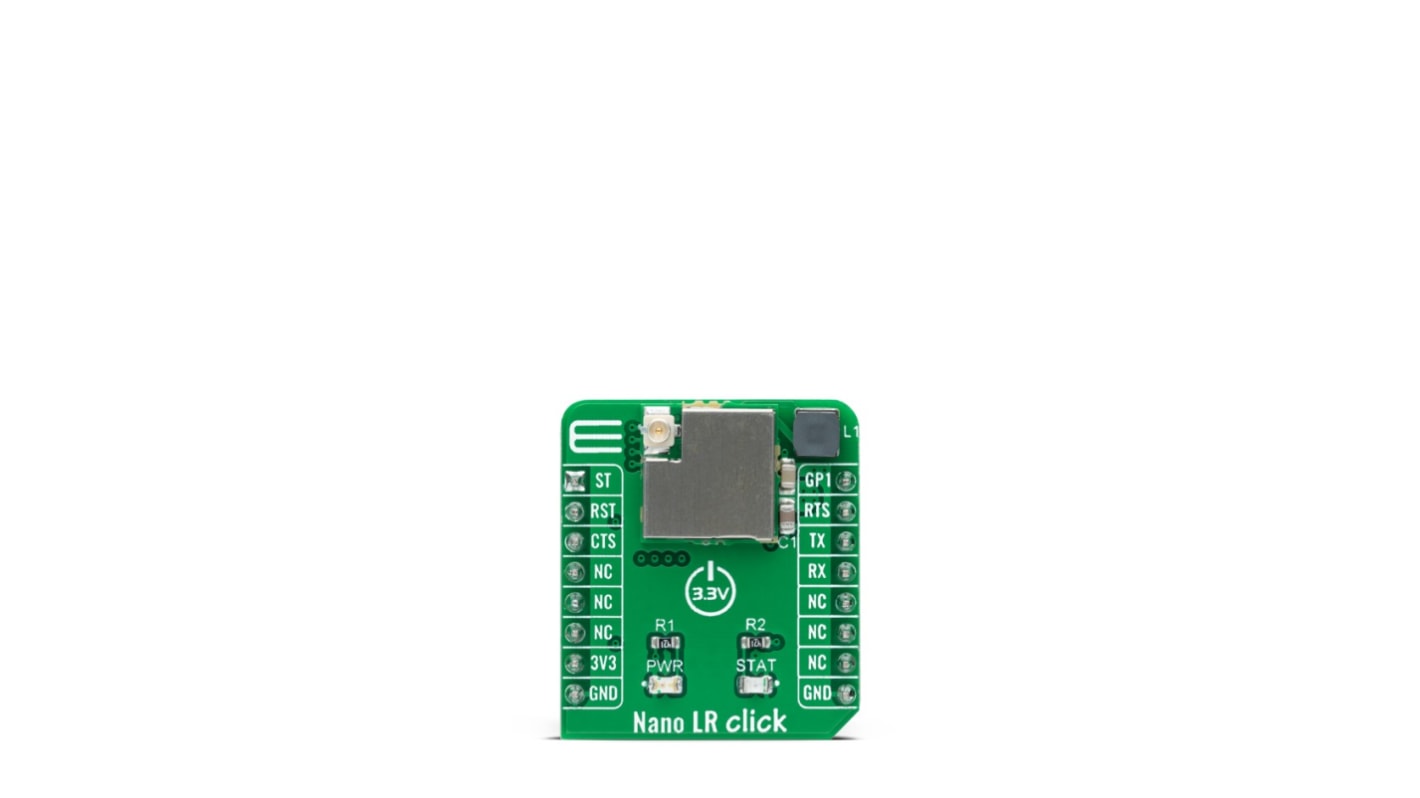 MikroElektronika Nano LR Click EMB-LR1276S LoRa Add On Board for mikroBUS socket 815 → 915MHz ...