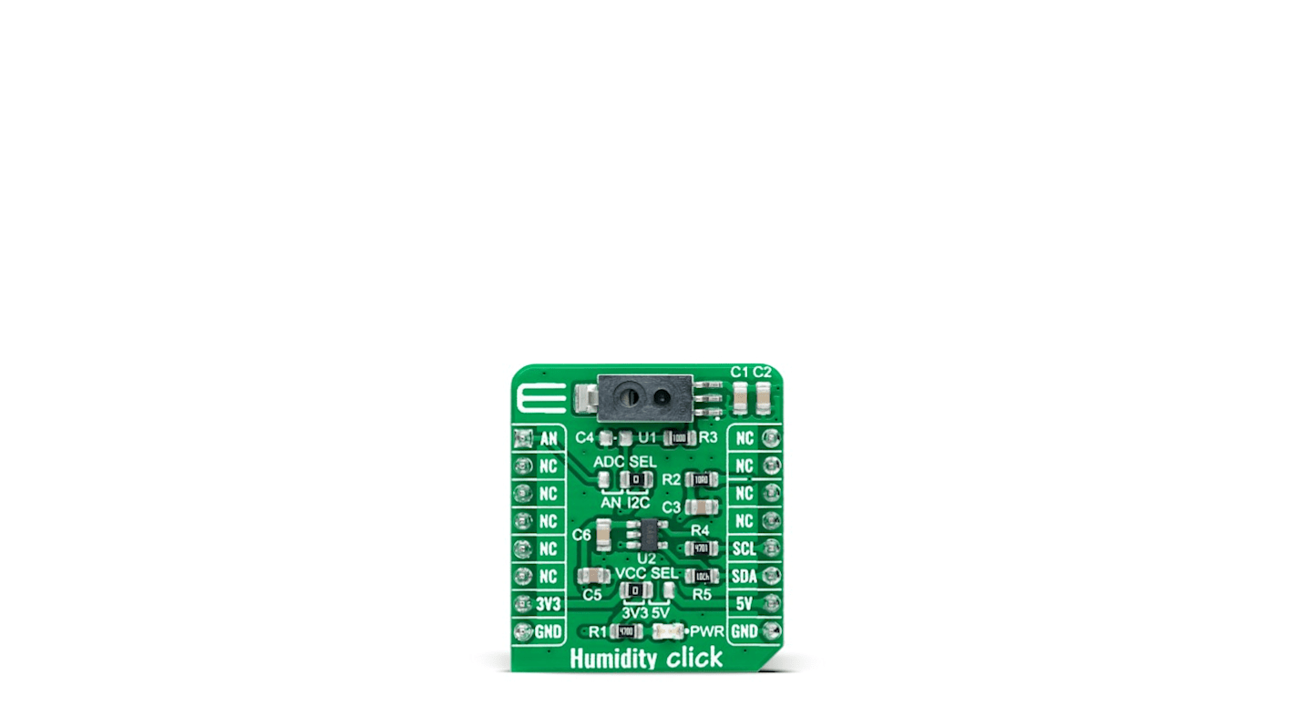 MIKROE-4878 | MikroElektronika Humidity Click Humidity Sensor Add On Board for HIH-5030 mikroBUS ...