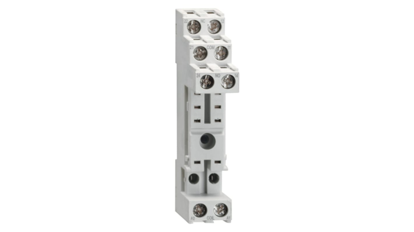 HR5XS21 | Lovato HR SERIES 230V ac DIN Rail Relay Socket, for use with ...