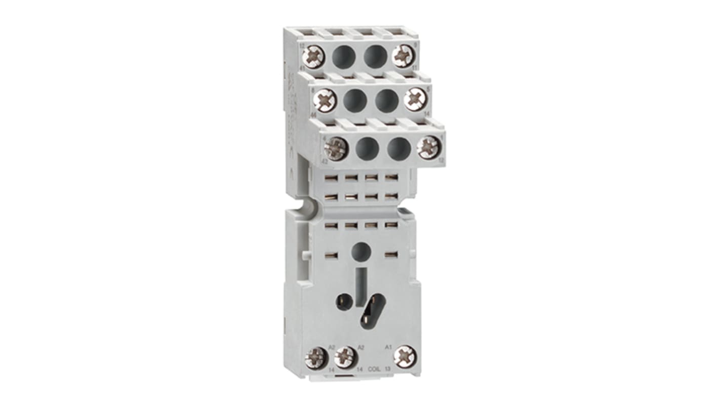 HR6XS21 | Lovato HR SERIES DIN Rail Relay Socket, for use with HR ...