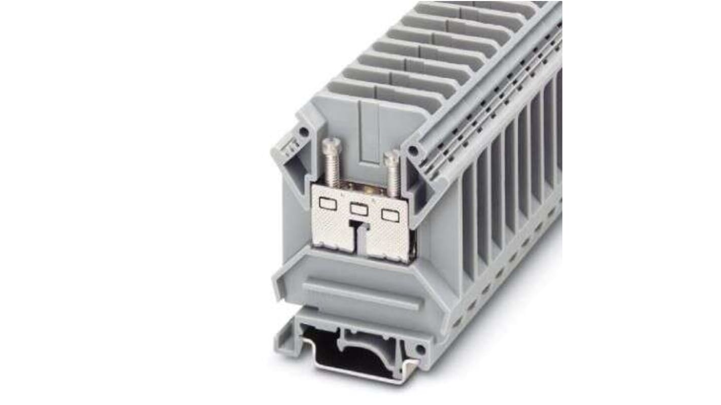 0704076 | Phoenix Contact UHSK/S 2000 Series Grey Feed Through Terminal ...