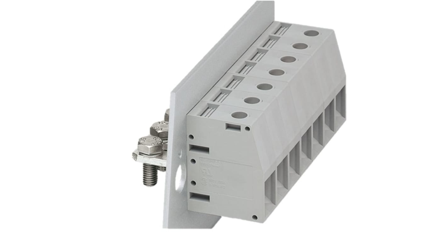 0709123 | Phoenix Contact Terminal Block, 150A, 16 → 50 mm² Wire, Screw ...