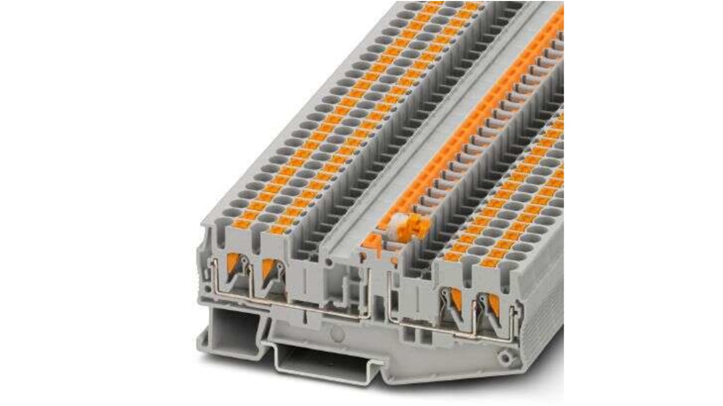 1081461 | Phoenix Contact Grey 5-QUATTRO-MTB TMR, PT 2 Disconnect ...