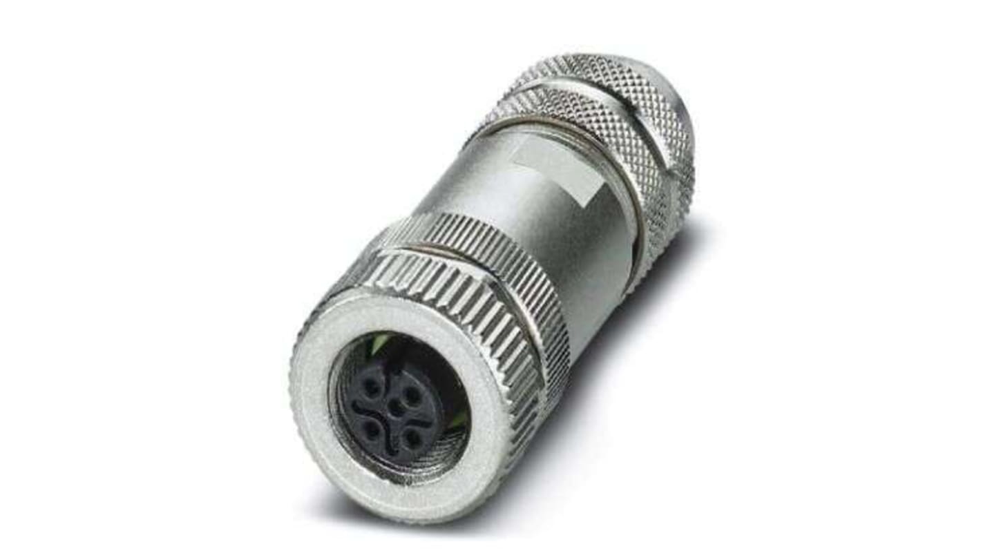 1694318 | Phoenix Contact Circular Connector, 5 Contacts, M12 Connector ...