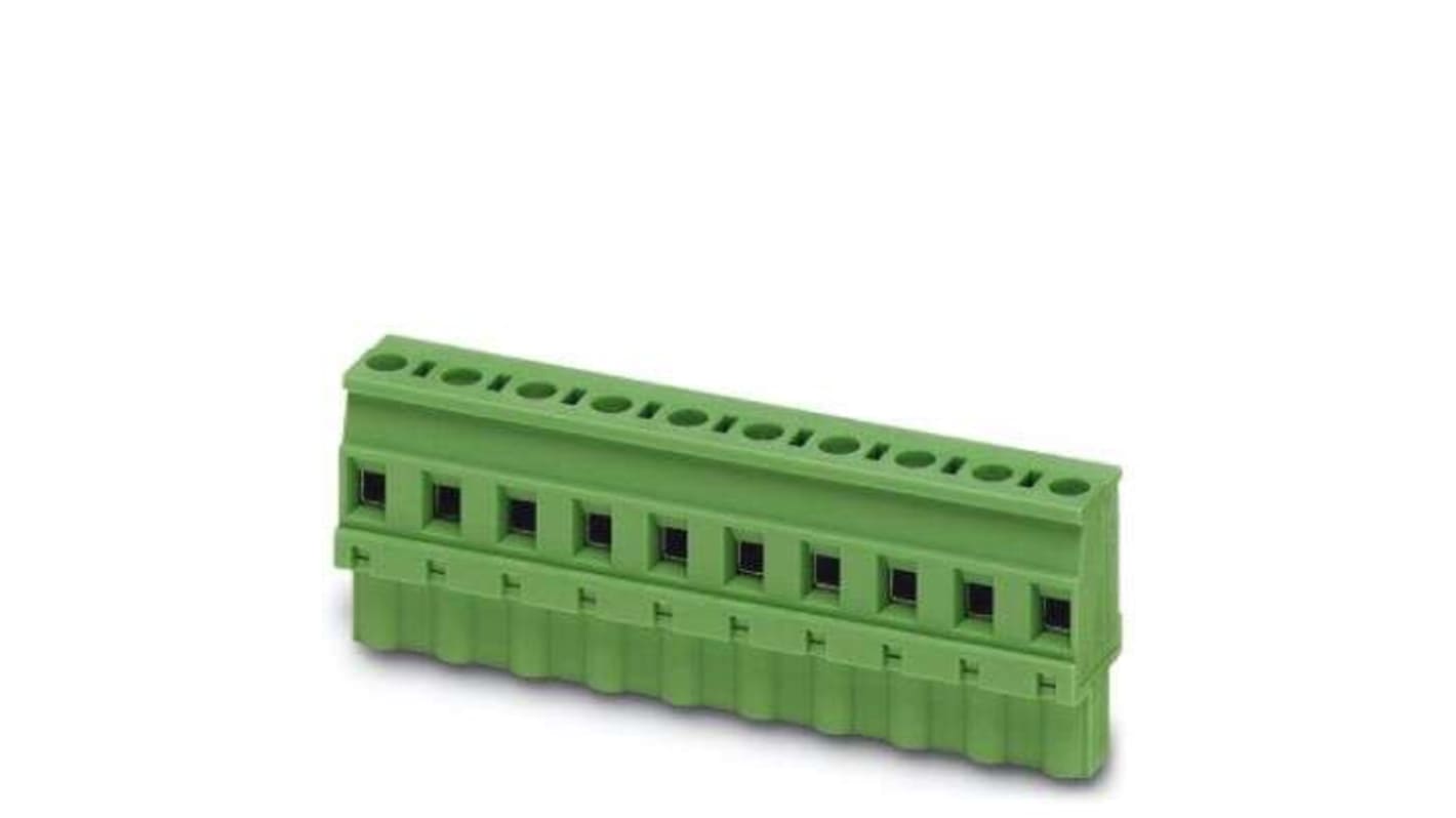 1737835 | Phoenix Contact 7.5mm Pitch 4 Way Right Angle Pluggable ...