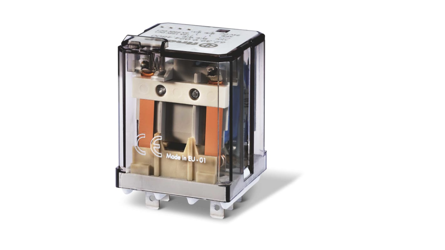 623291100040 | Finder Plug In Relay, 110V dc Coil, 16A Switching ...