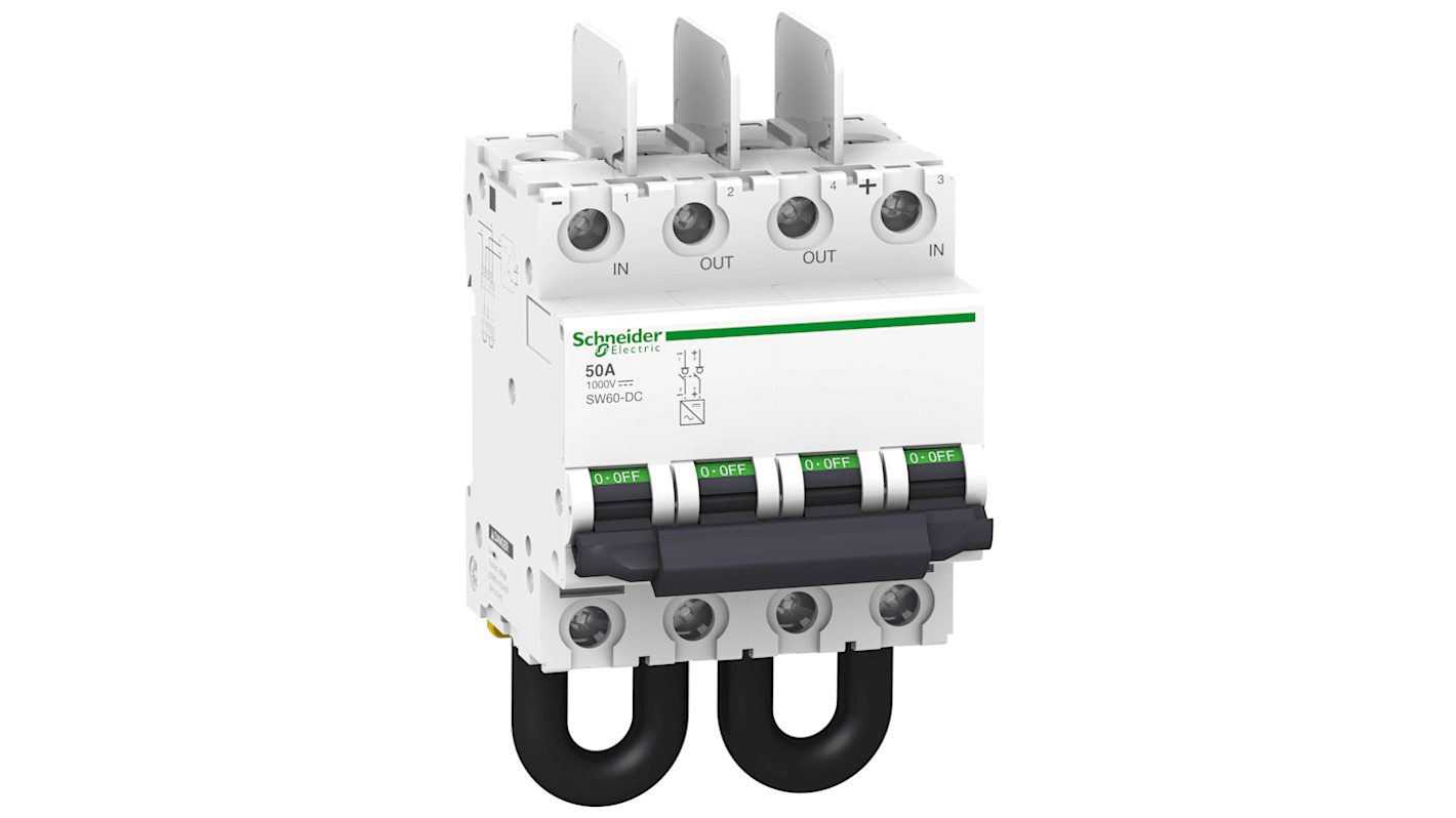 A9N61699 | Schneider Electric Switch Disconnector, 2 Pole, 50A Max ...