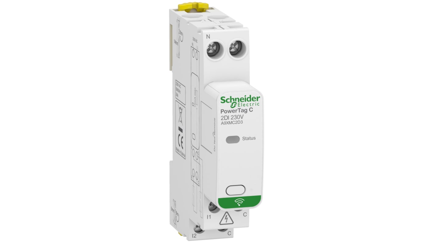 A9XMC2D3 | Schneider Electric, Power Tag, 2mA, POWERTAG, 3W, Wired | RS
