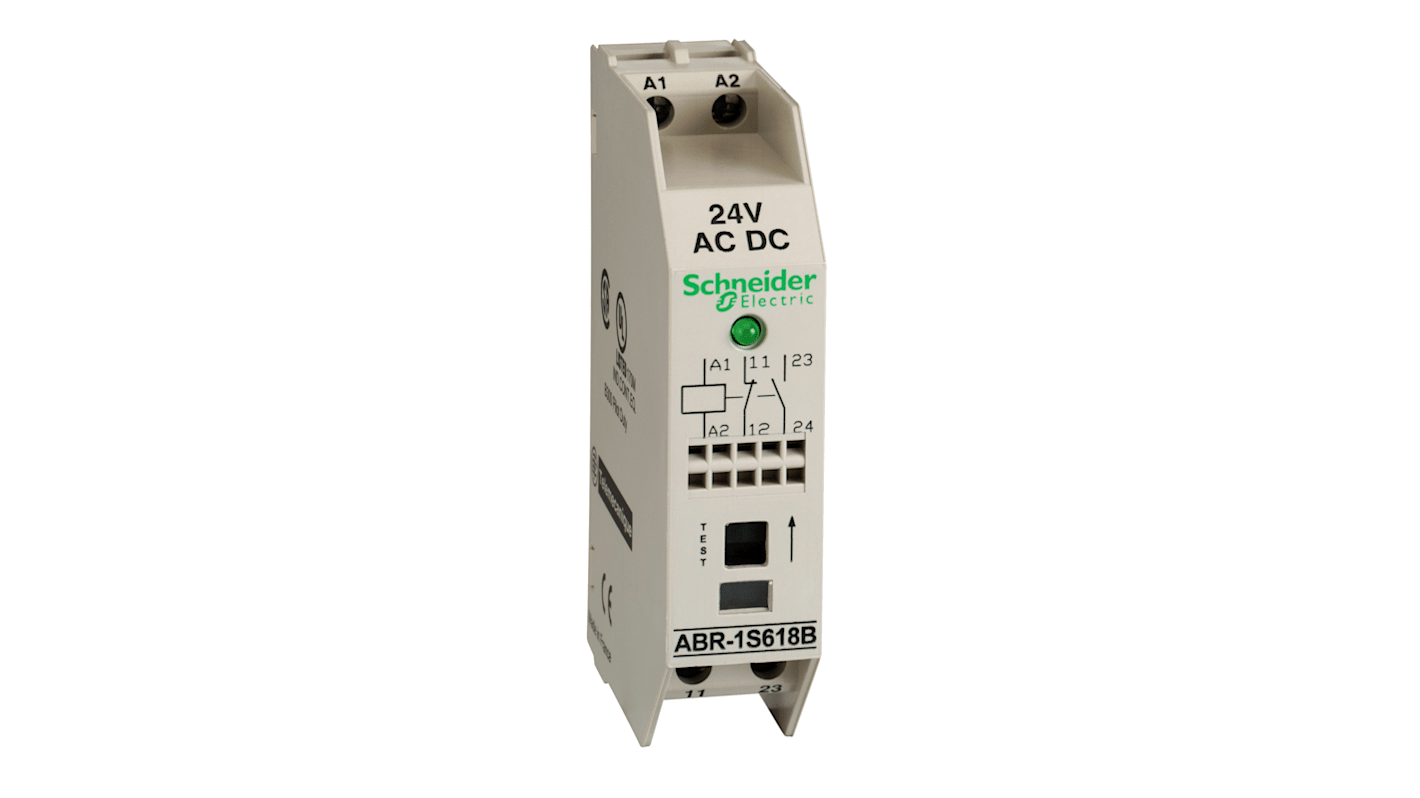 ABR1S618B | Module de relais d'interface Schneider Electric ABR1, 24V c ...