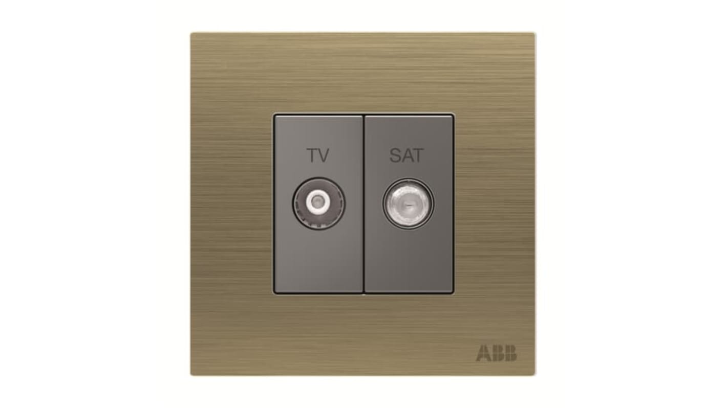 2CLA625009N1601 | SAT, TV Female 2 Outlet Socket | RS