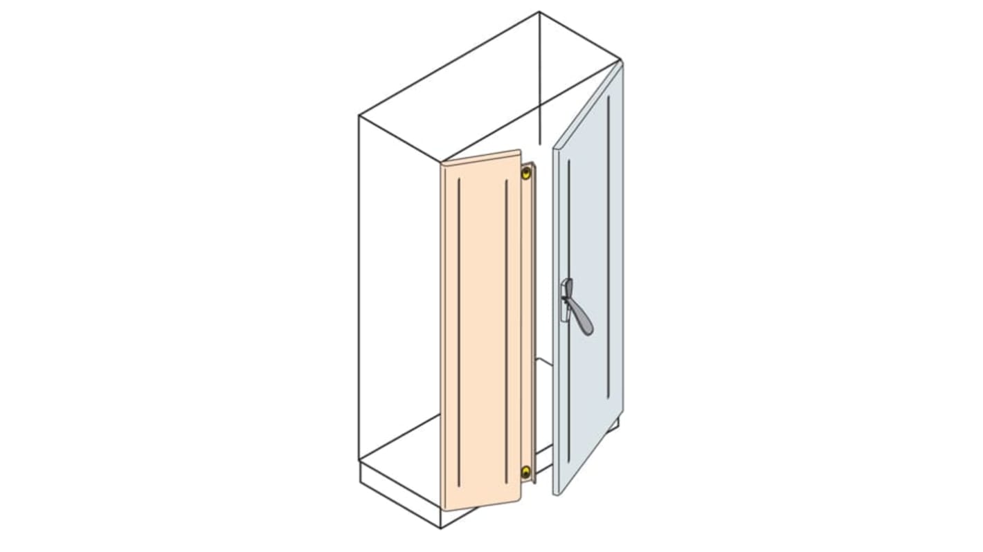 ED1804SK | ABB AM2 Series Steel RAL 7035 Blind Double Door, 400mm W, 1 ...