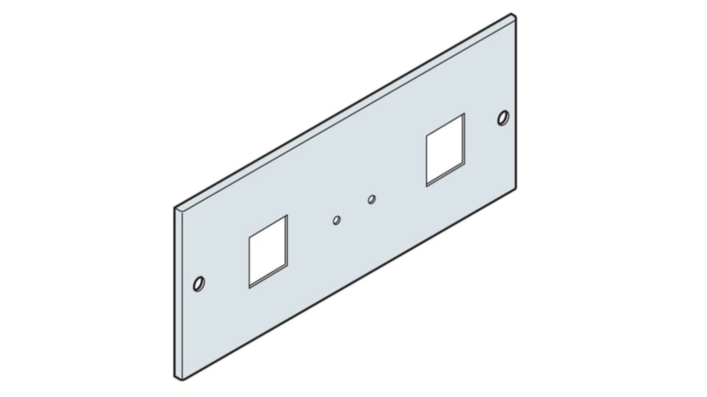 EH2297K | ABB IS2 Series RAL 7035 Steel Instrument Panel, 200mm W ...
