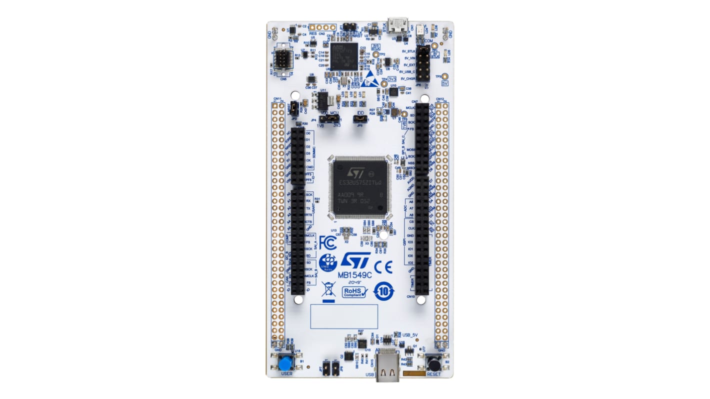 STMicroelectronics STM32 Nucleo-144 Development Board STM32 Nucleo Evaluation Board NUCLEO ...
