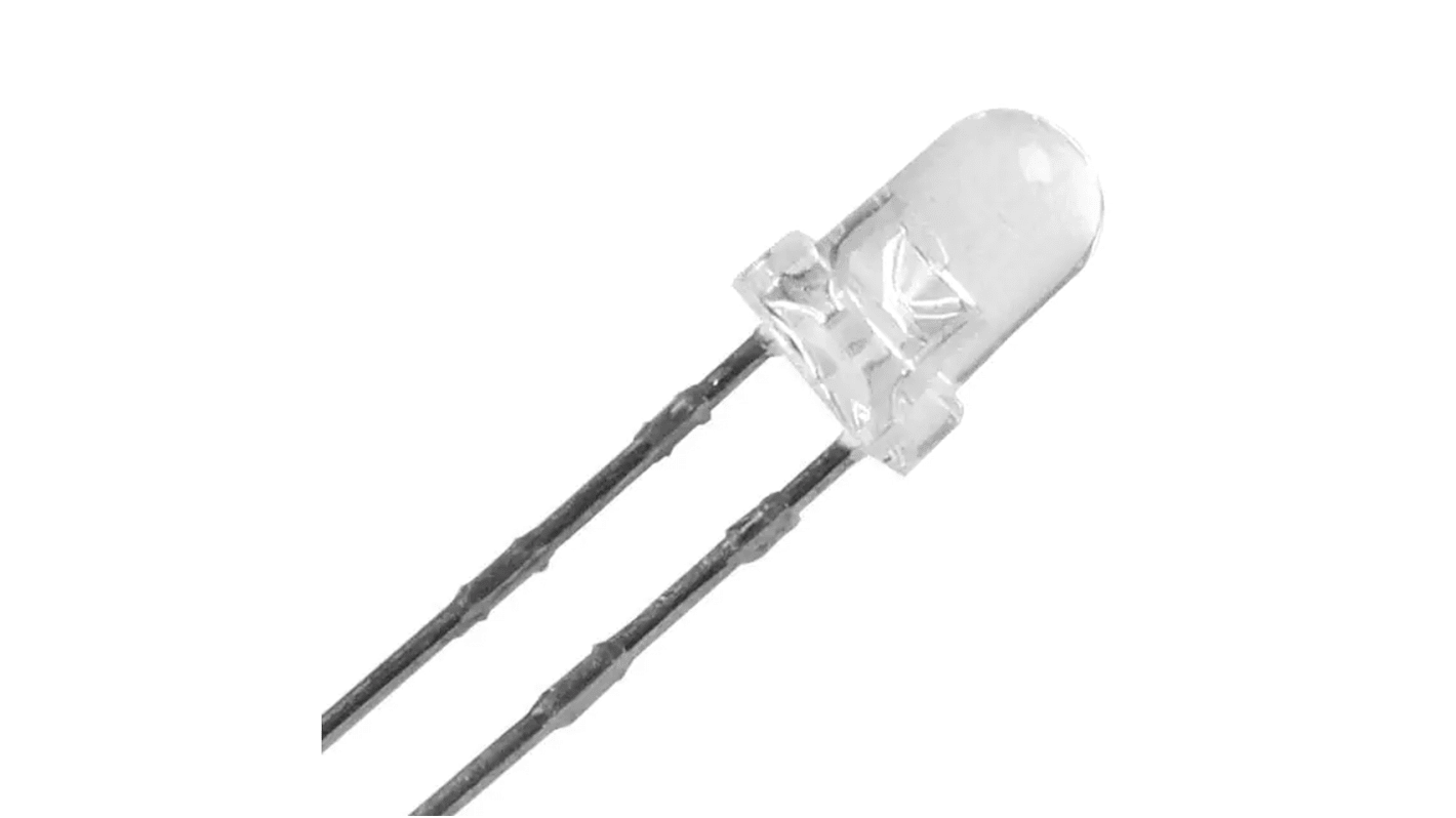 ROHM White LED Radial Through Hole, SLR343WBN2PT | RS