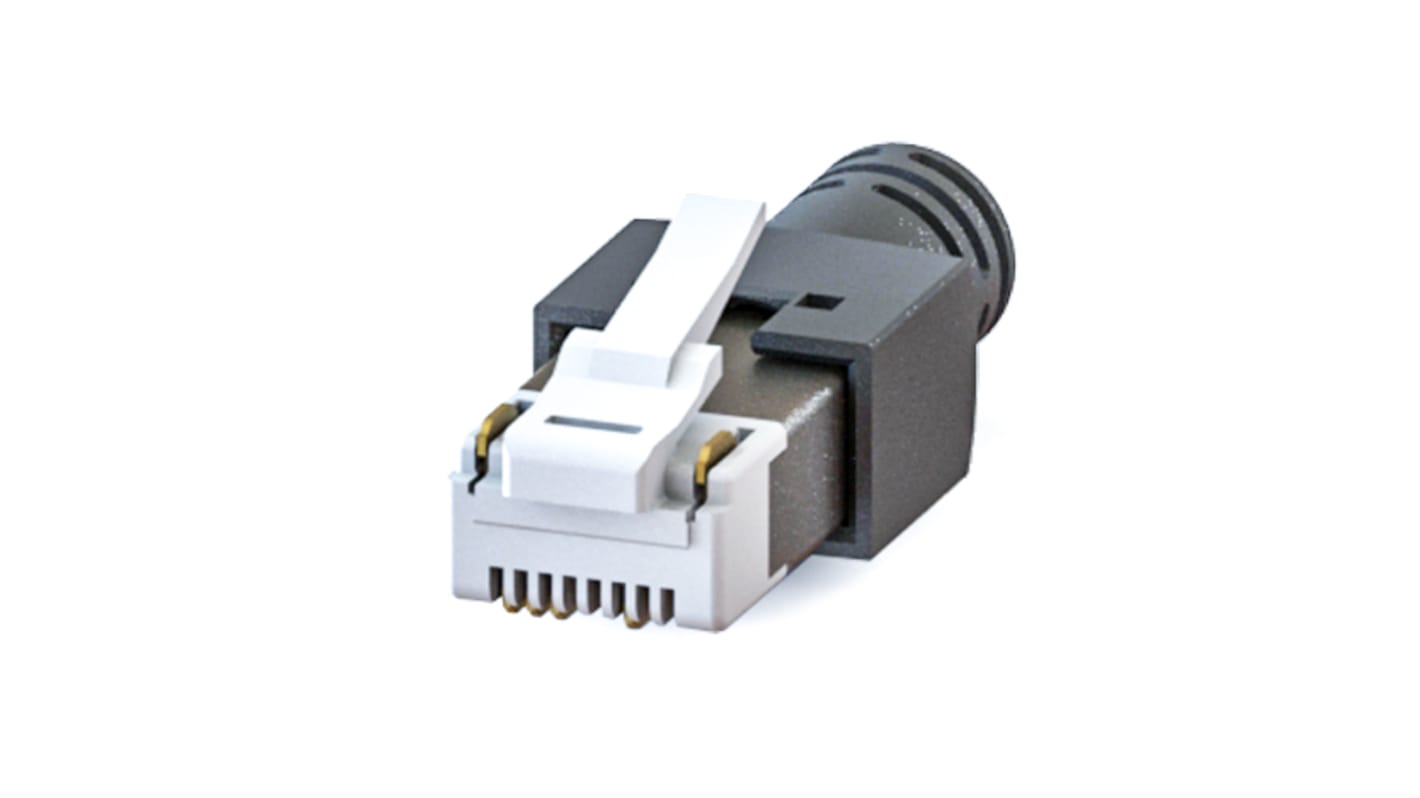 Y-ConPlug-21 | Yamaichi Male RJ45 Connector, Plug-In | RS