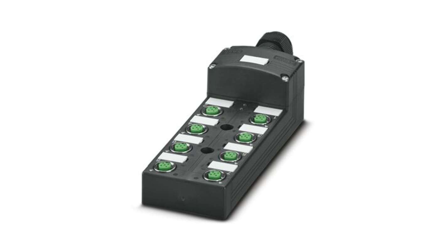 1516894 | Phoenix Contact SACB Series Sensor Box, M12, 5 way, 8 port | RS