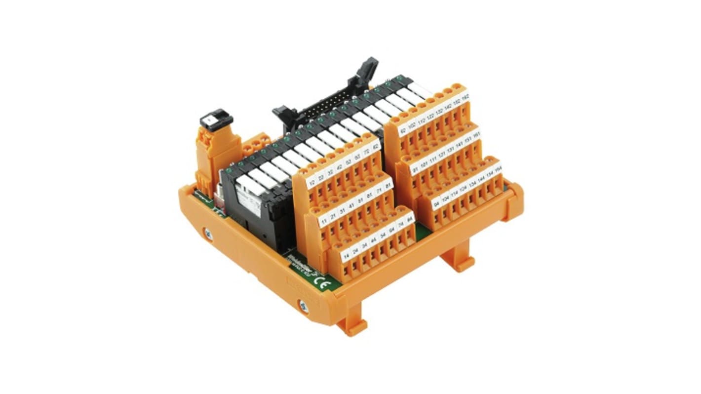1129020000 | Weidmuller 1129 Series Interface Relay Module, Chassis ...