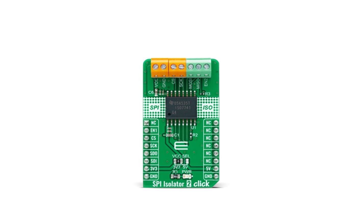 MIKROE-4464 | MikroElektronika Silabs Click Shield mikroBUS host socket Bluetooth, Wi-Fi ...