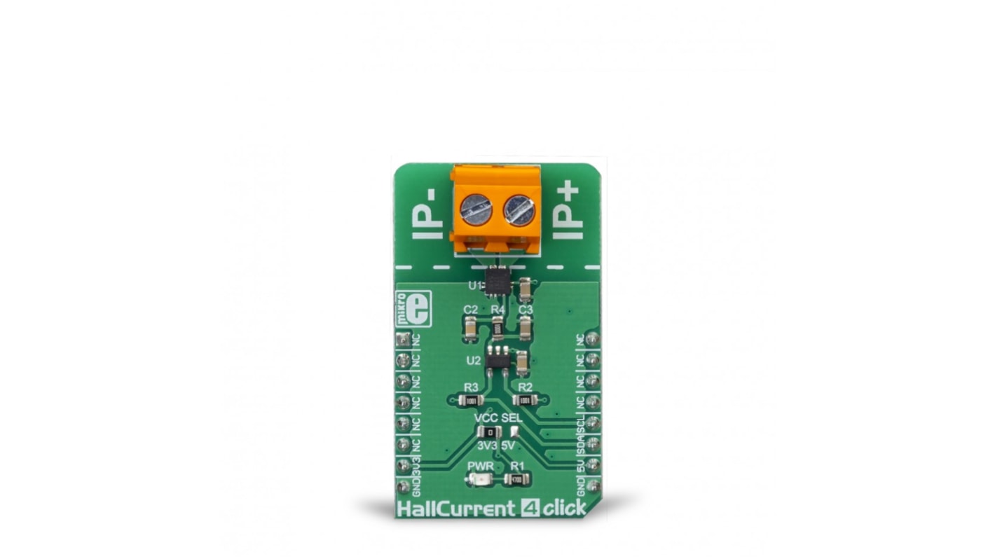 MIKROE-3308 | MikroElektronika Hall Current 4 Click Hall Current Sensor ...