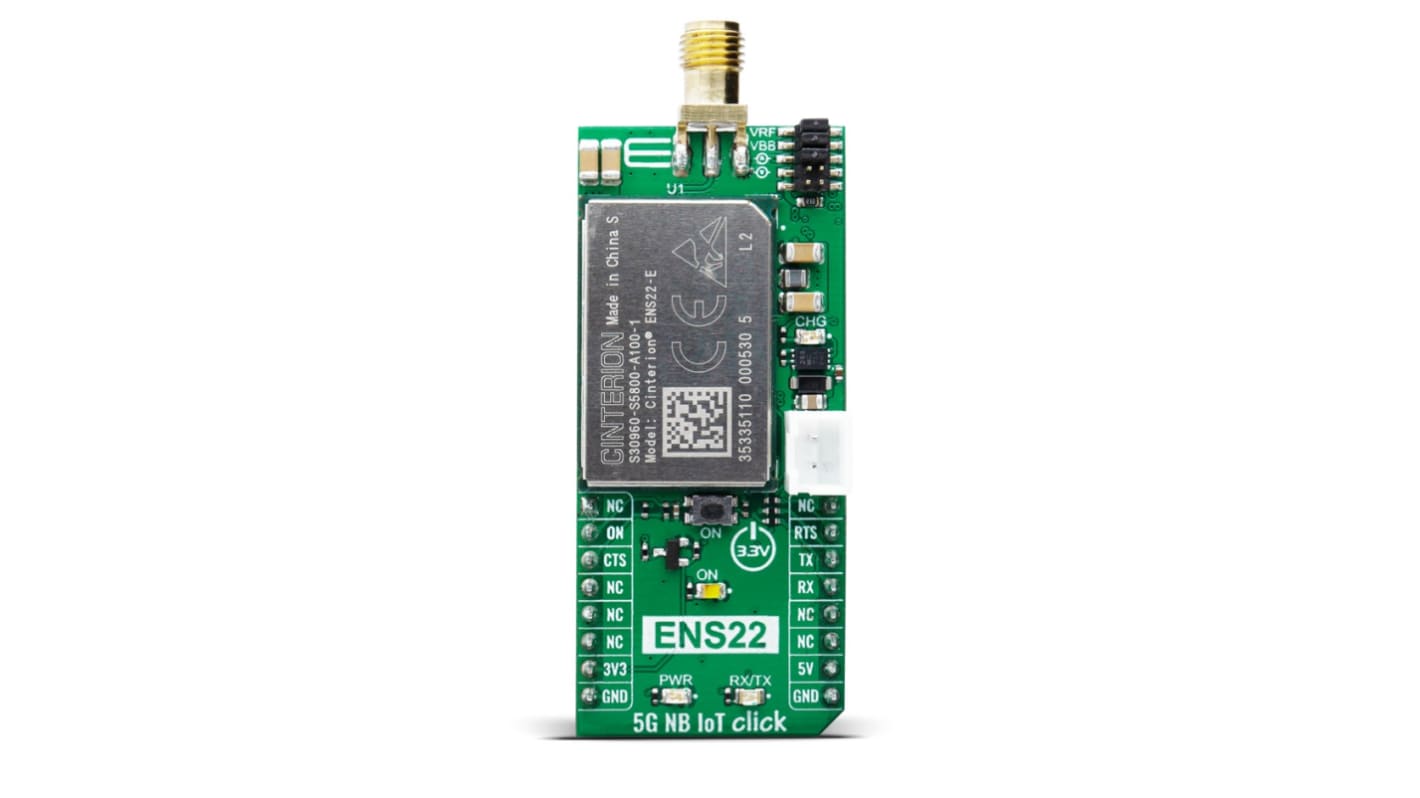 MikroElektronika 5G NB IoT Click ENS22 mikroBus Click Board for ...