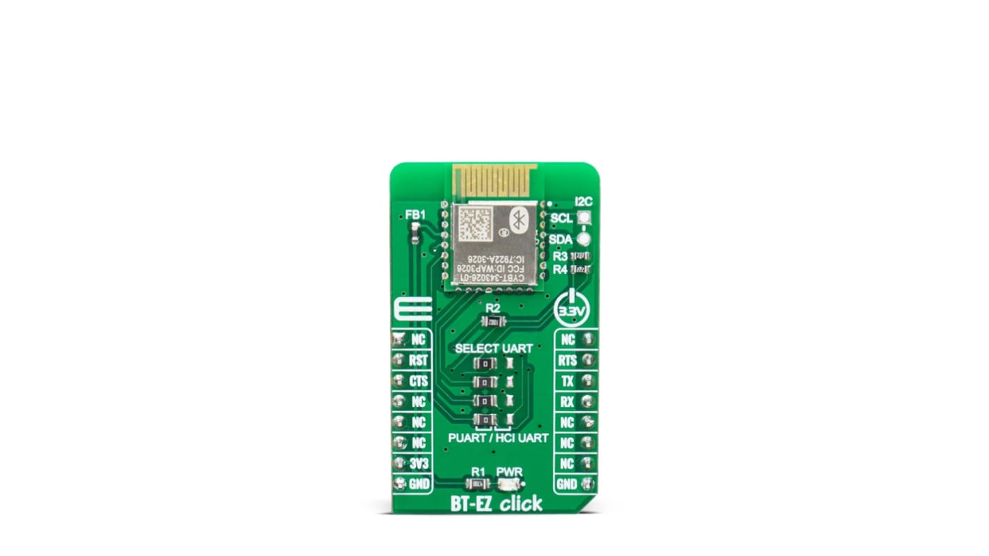MikroElektronika BT-EZ Click CYBT-343026-01 mikroBus Click Board for Embedded Applications ...