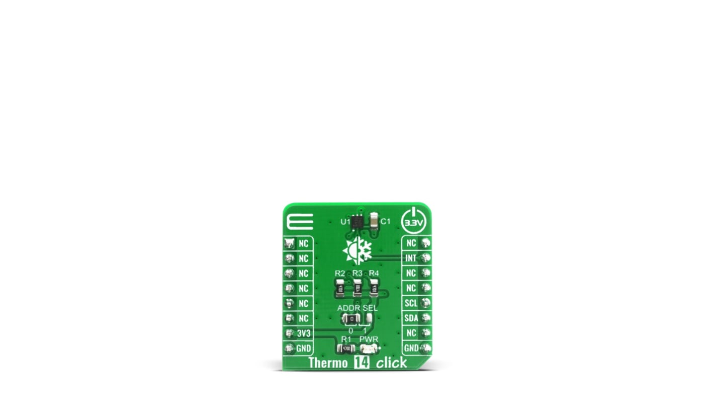 MIKROE-4132 | MikroElektronika Thermo 14 Click Temperature & Humidity Sensor Temperature Sensor ...