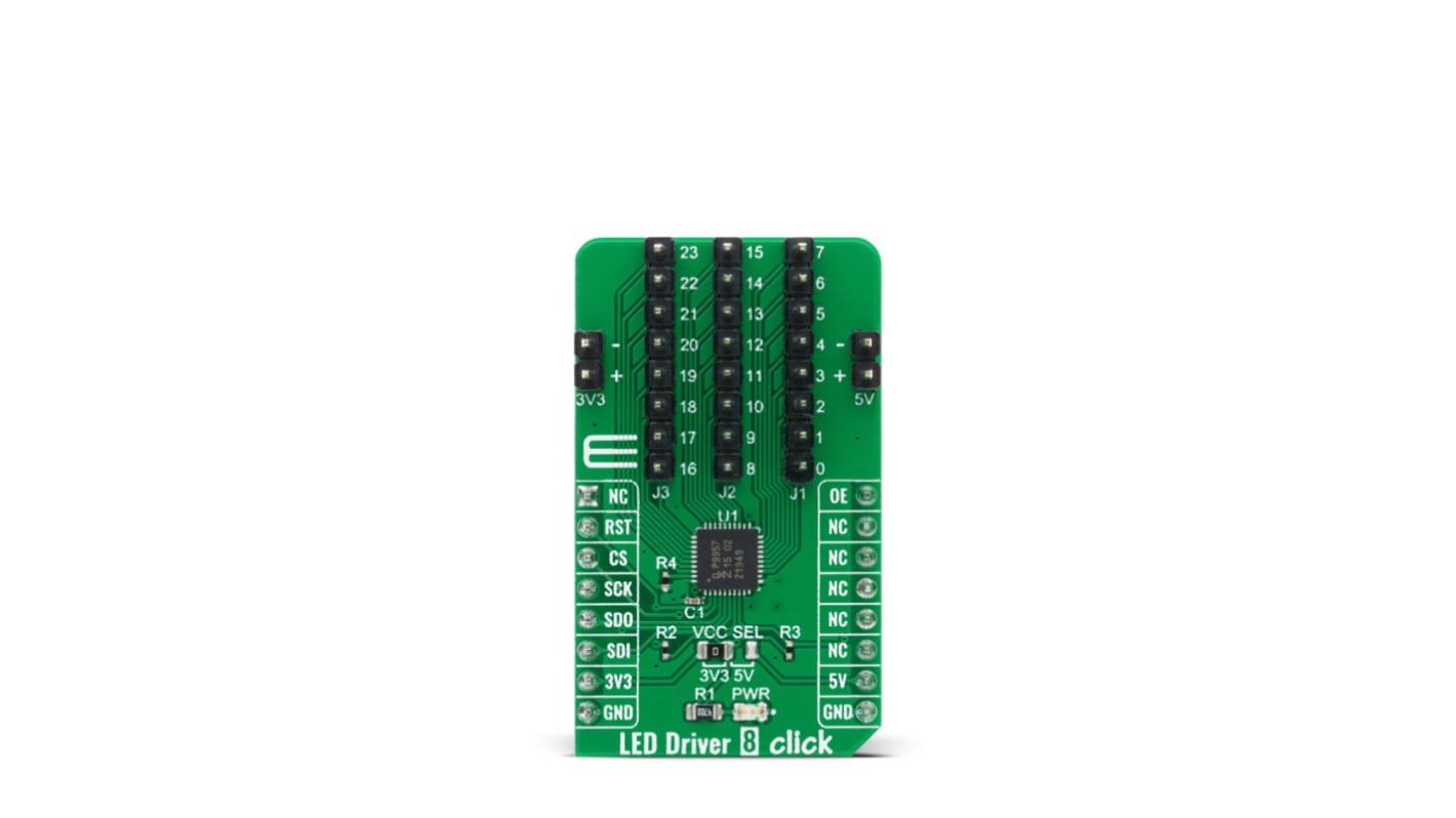 MikroElektronika MIKROE-4268, LED Driver Click LED Driver Sensor Add-On ...