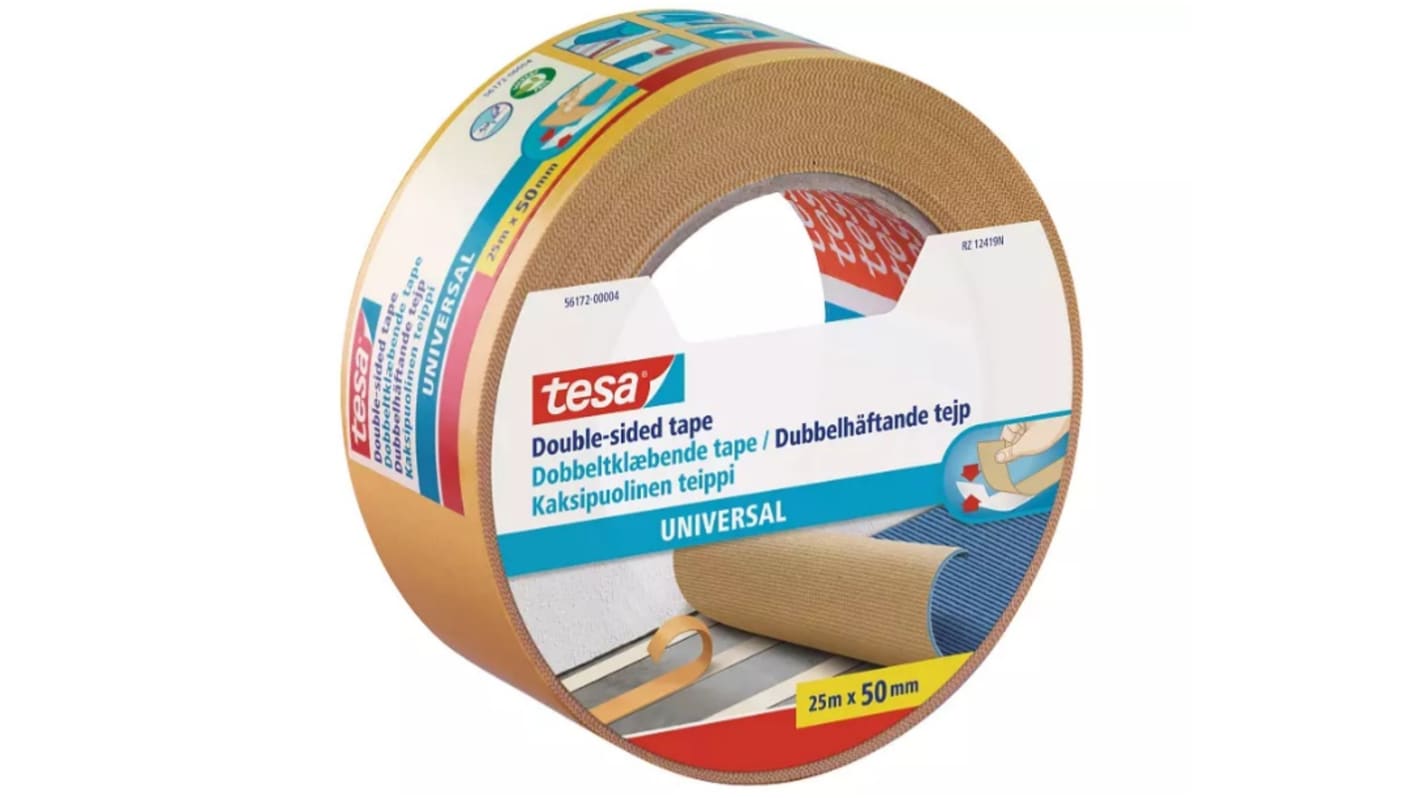 56172-00003-11 | Tesa Double Sided Adhesive Square, 0.185mm Thick, PP ...