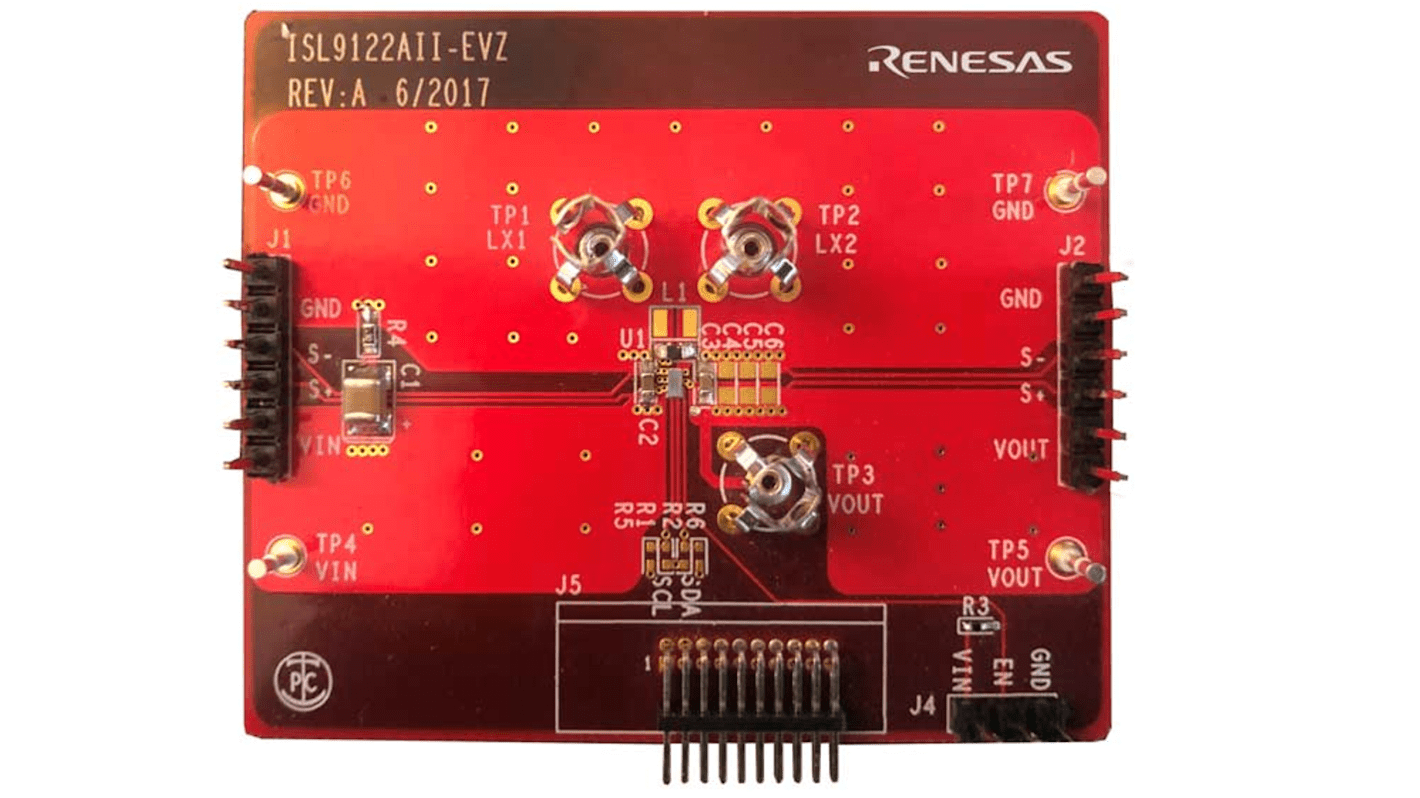 ISL9122AIIN-EVZ | Renesas Electronics 評価ボード バック-ブーストコンバータ | RS