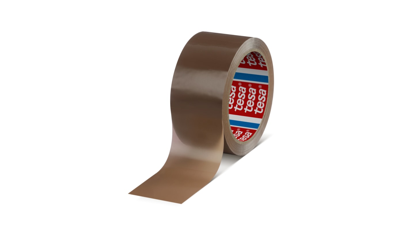 04024-00045-04 | Tesa 4024 Brown Packing Tape, 100m x 50mm | RS