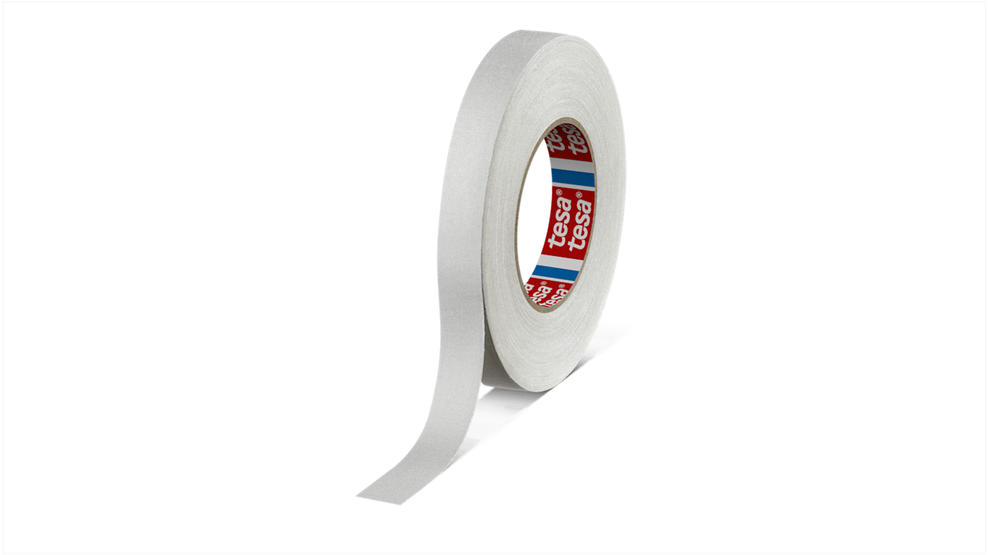 04541-00100-00 | Tesa 4541 Cloth Tape, 50m x 19mm, White | RS