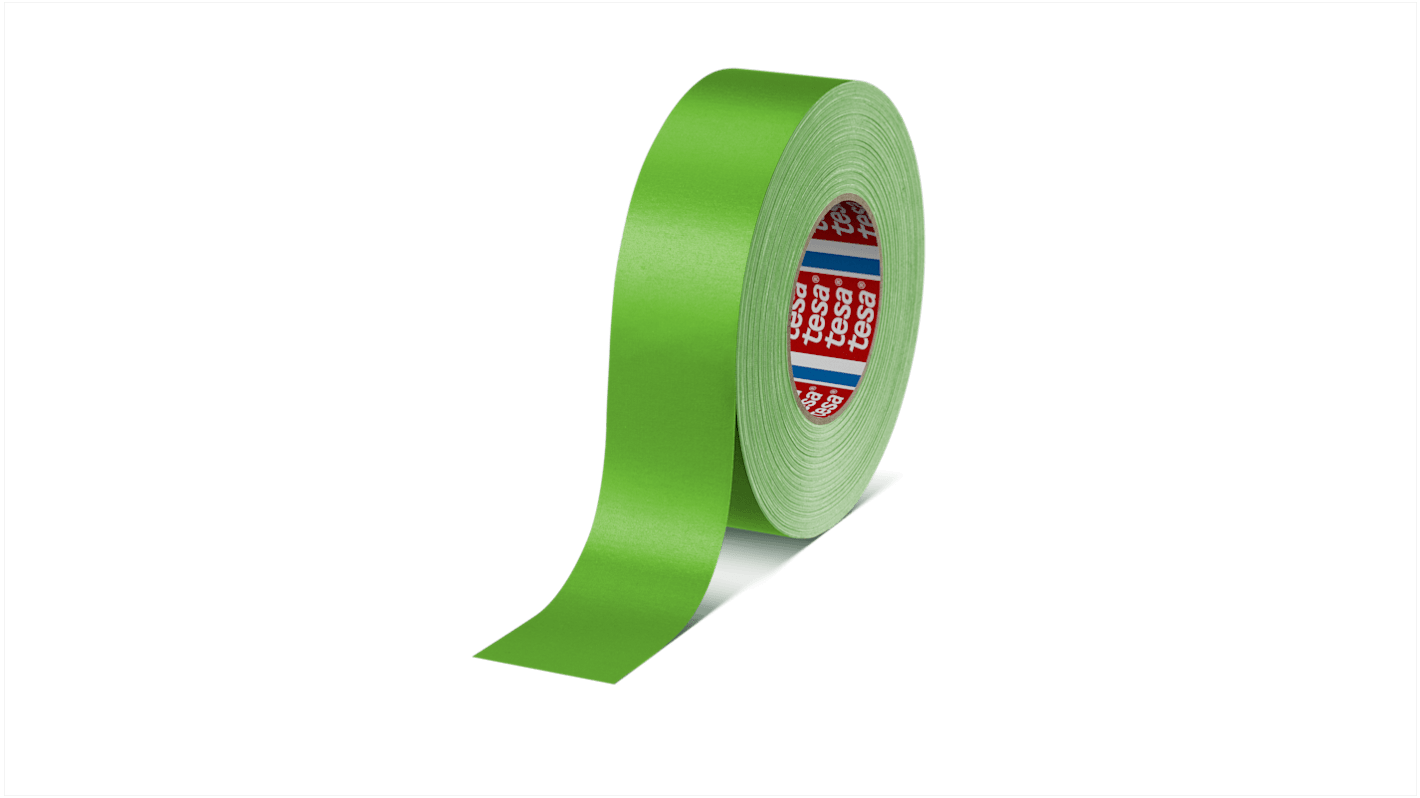 04651-00533-00 | Tesa 4651 Cloth Tape, 50m x 50mm, Green | RS