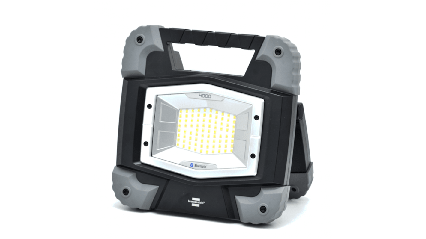 brennenstuhl 1171470302 Rechargeable LED Work Light, 40 W, 230 V, IP55 | RS