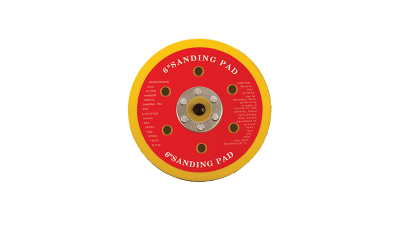 RS PRO Backing Pad for 150mm Disc, 150mm Diameter | RS