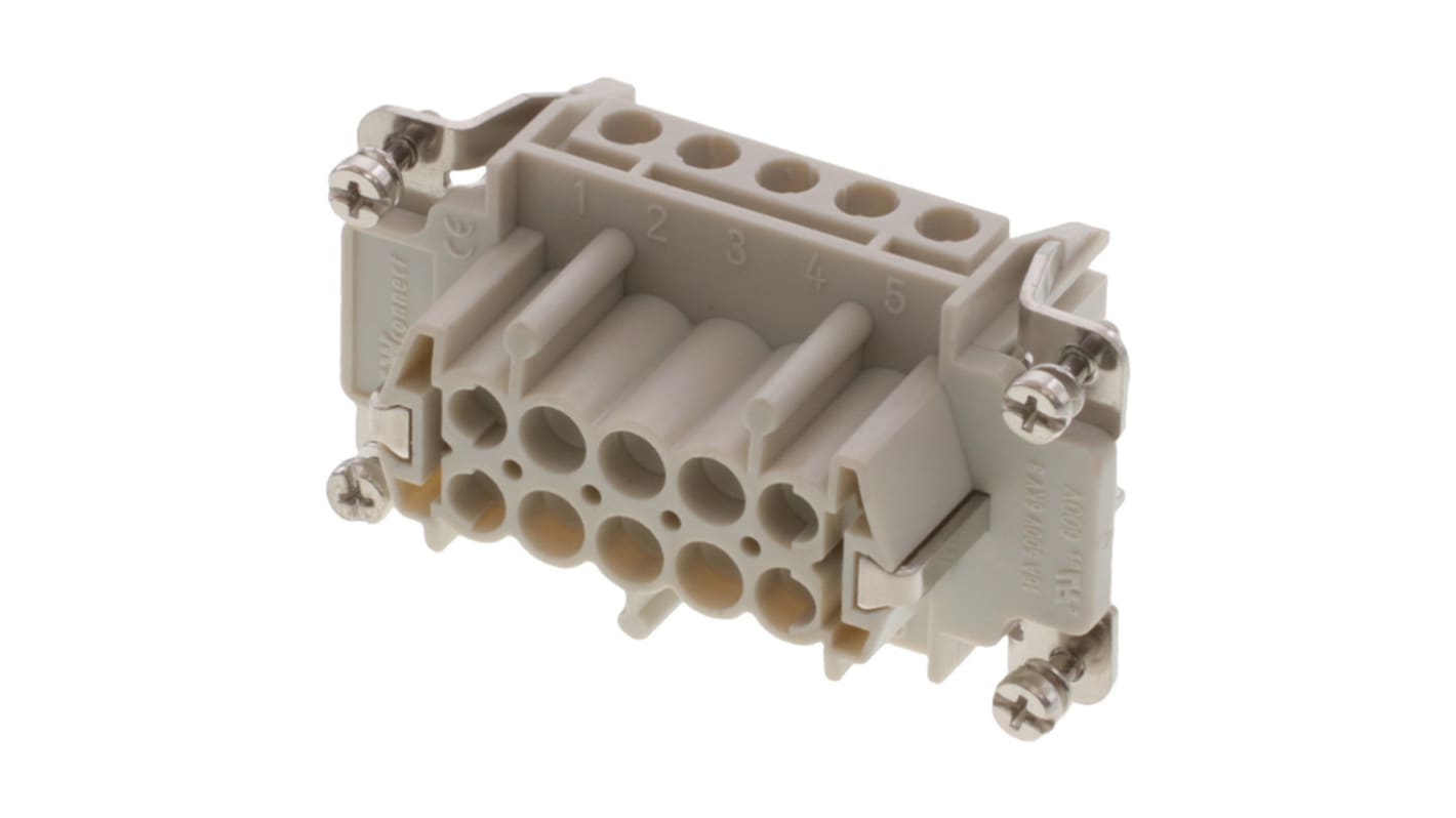 936010231 | Molex Heavy Duty Power Connector Module, 16A, Female, 93601 ...