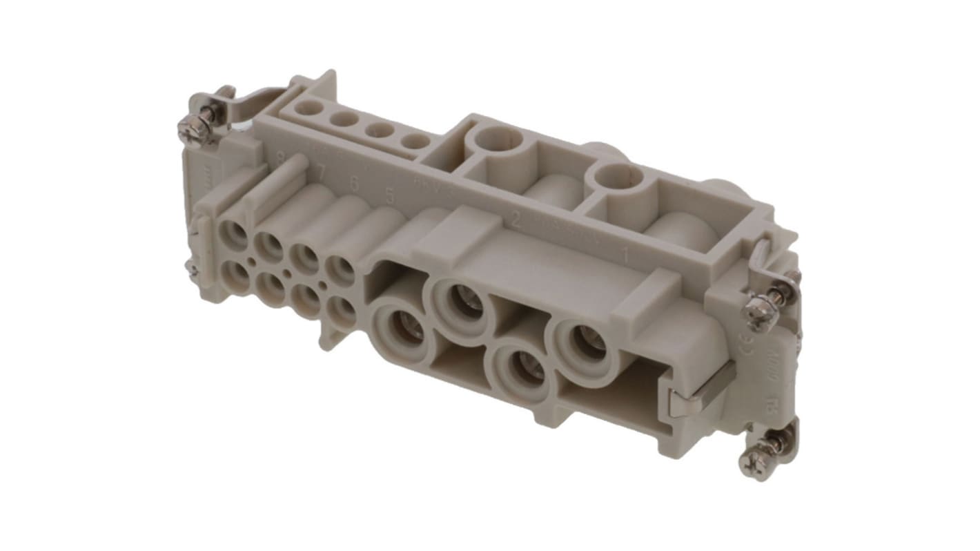 936010245 | Molex Heavy Duty Power Connector Module, 16A, Female, 93601 ...