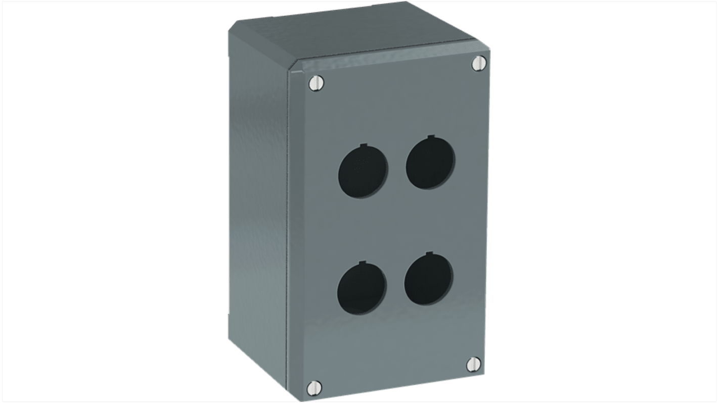1SFA170804R1004 | Grey Aluminium Modular Metal Push Button Enclosure ...